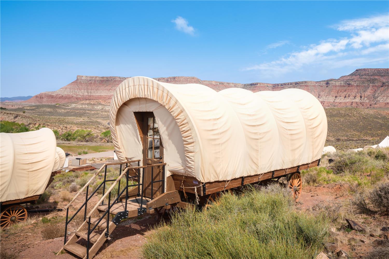 Zion Wildflower Resort WorldHotels Backdrop | Utah Glamping